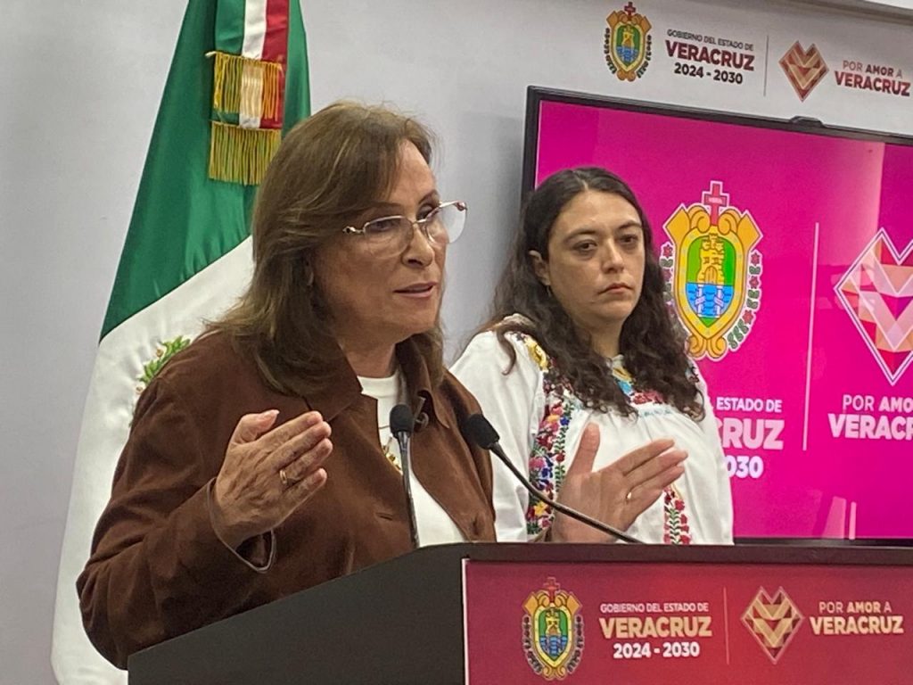 Gobernadora aclara en Veracruz no existe terrorismo